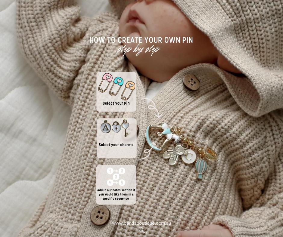 Baby Keepsake Pins | Baby Hamper|Dummy Chains| Swaddles|Bows|Gift Sets ...